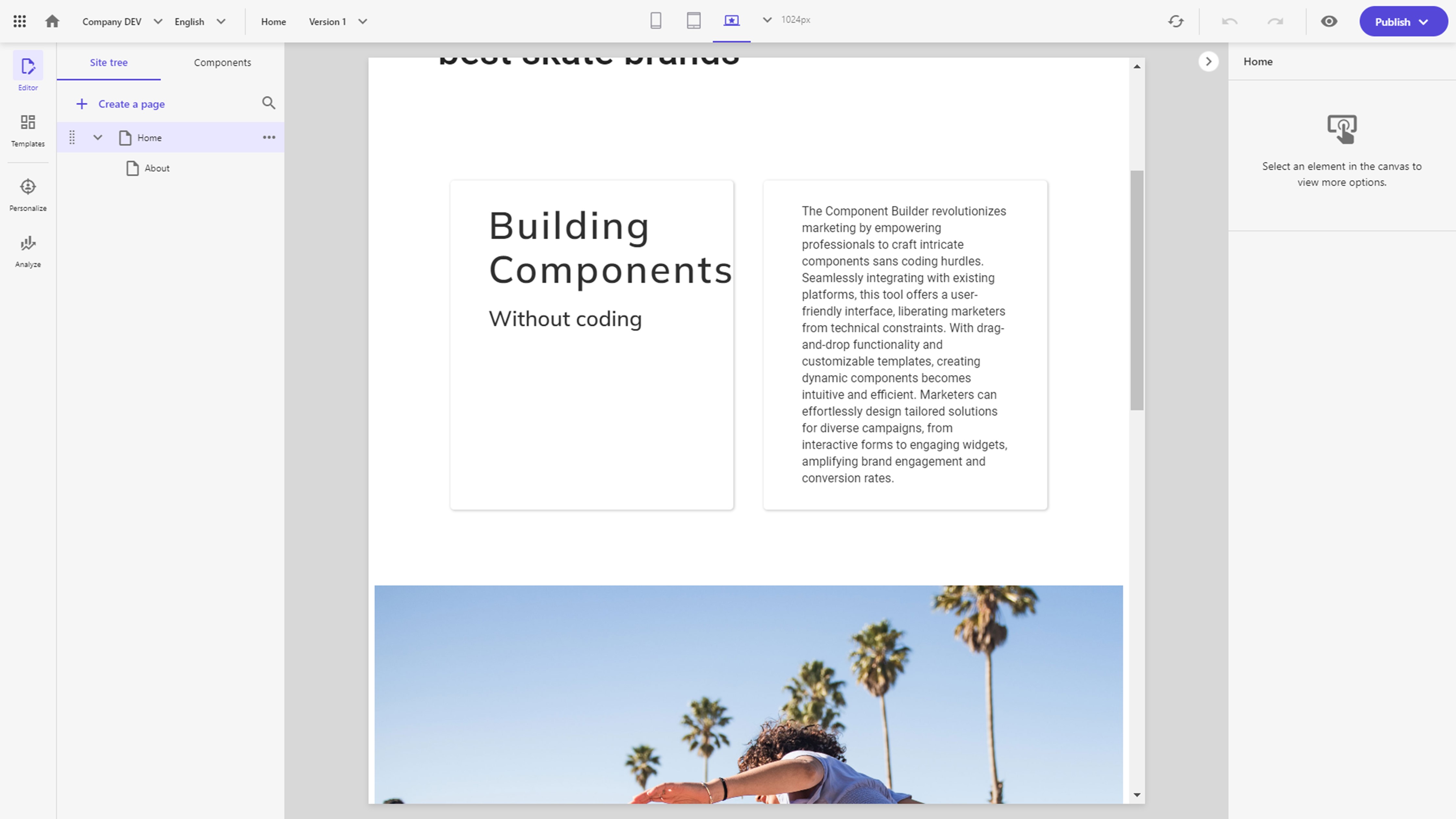 Tutorial: Create your first XM Cloud no-code component