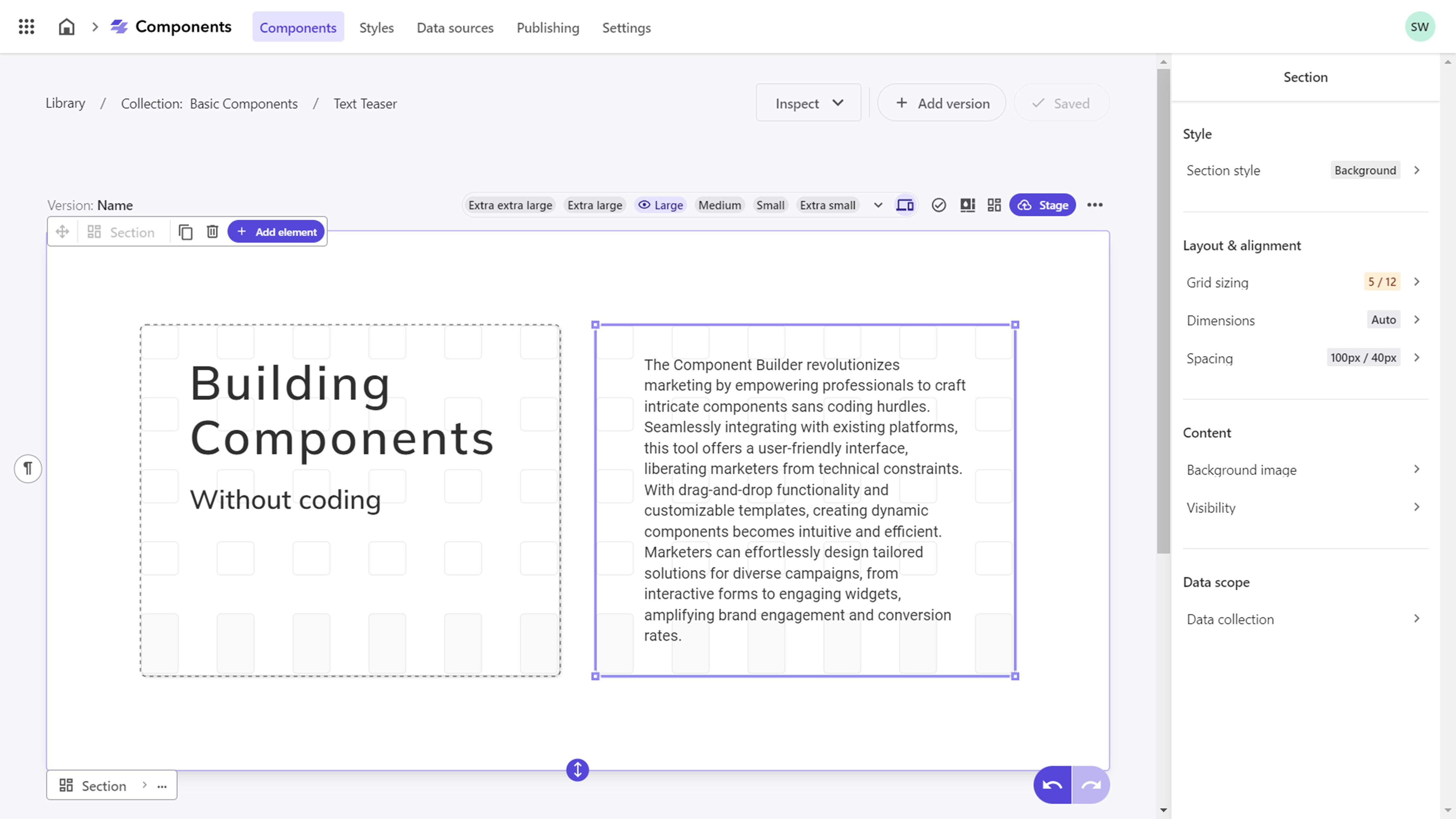Tutorial: Create your first XM Cloud no-code component