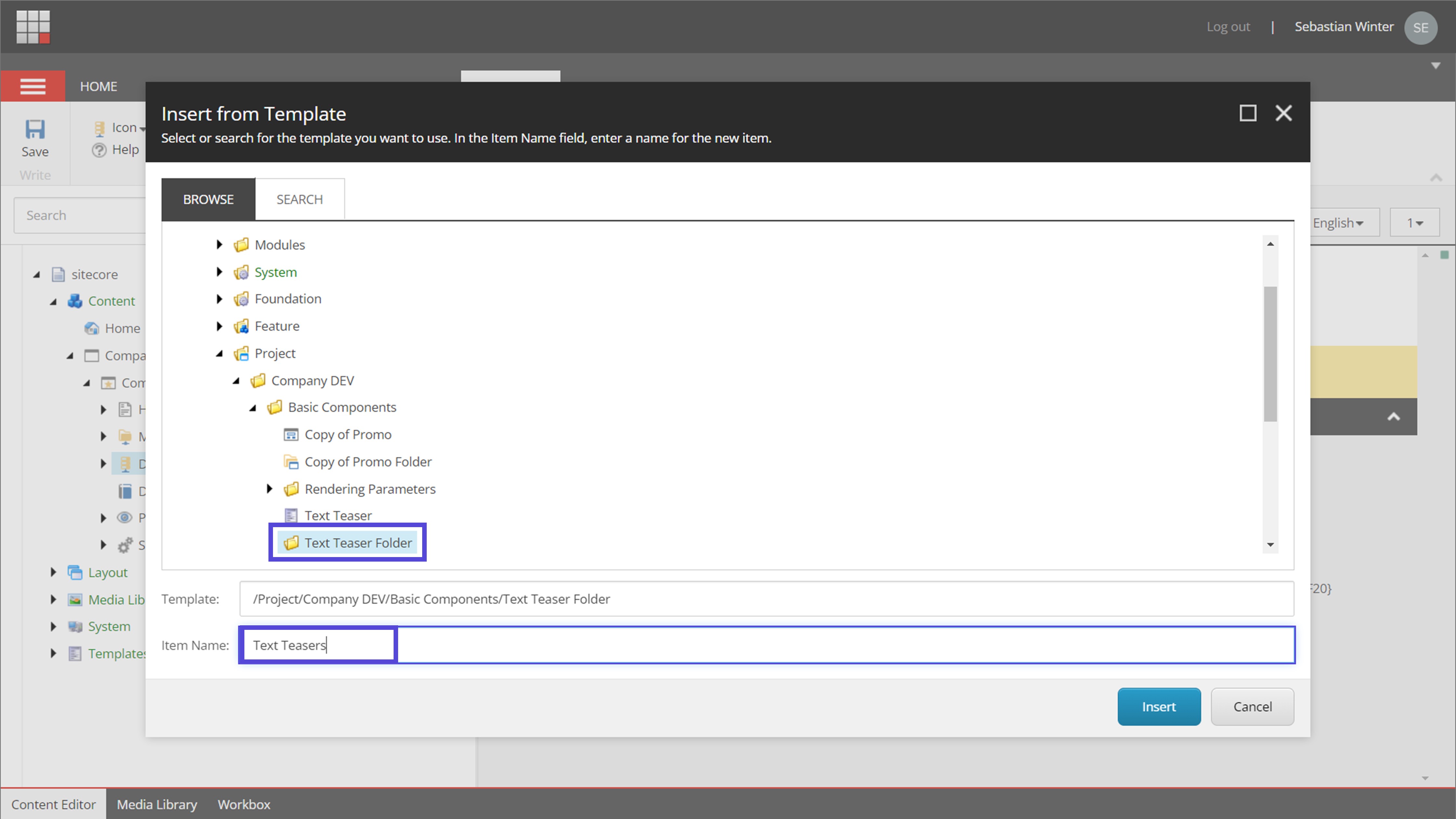 Tutorial: How to Create a Component Data Template in XM Cloud