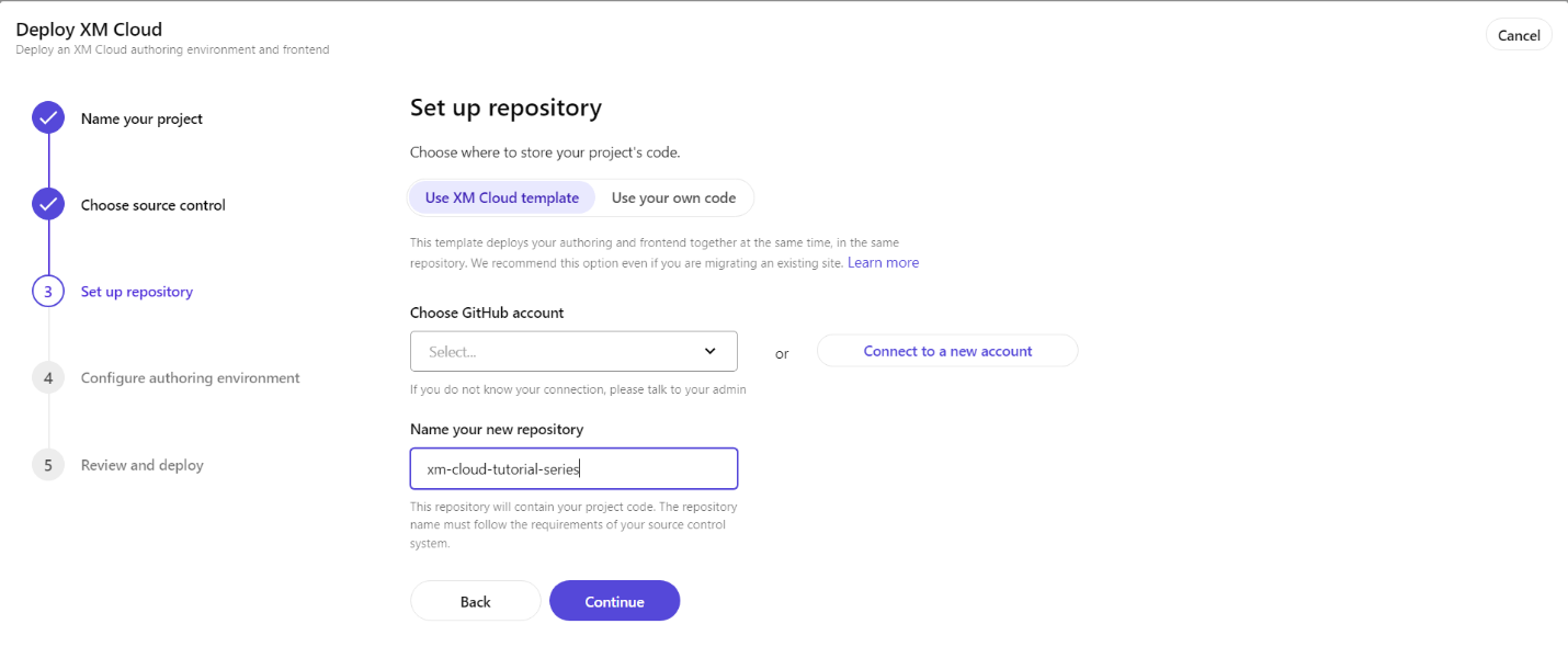Tutorial How To Set Up Xm Cloud 