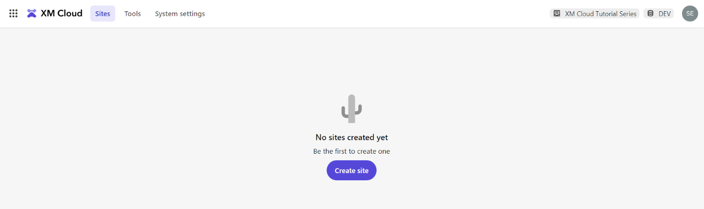 Tutorial: How to Create a Site and Connect your App