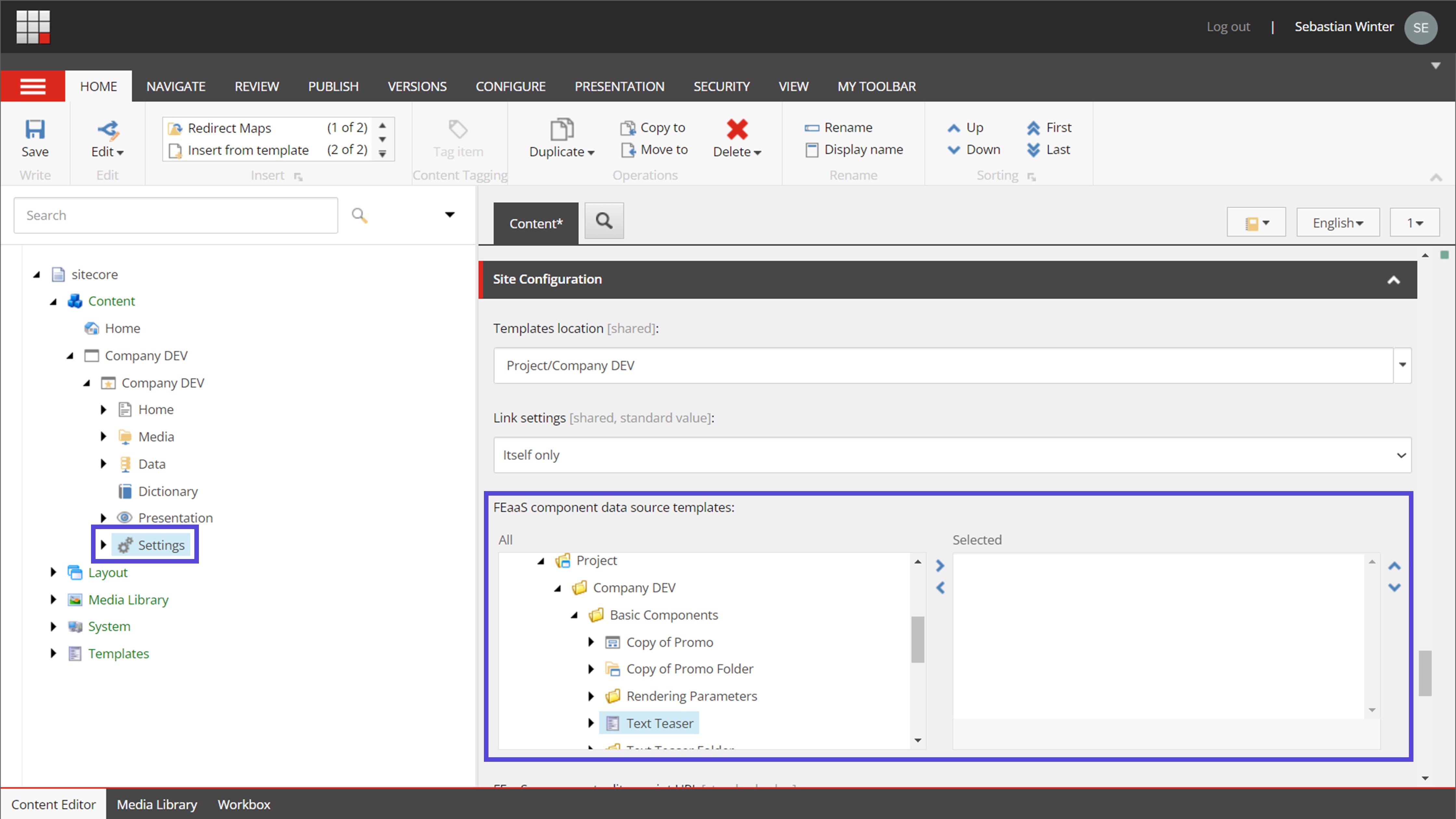 Tutorial: How to make a data template available to the Component builder in XM Cloud
