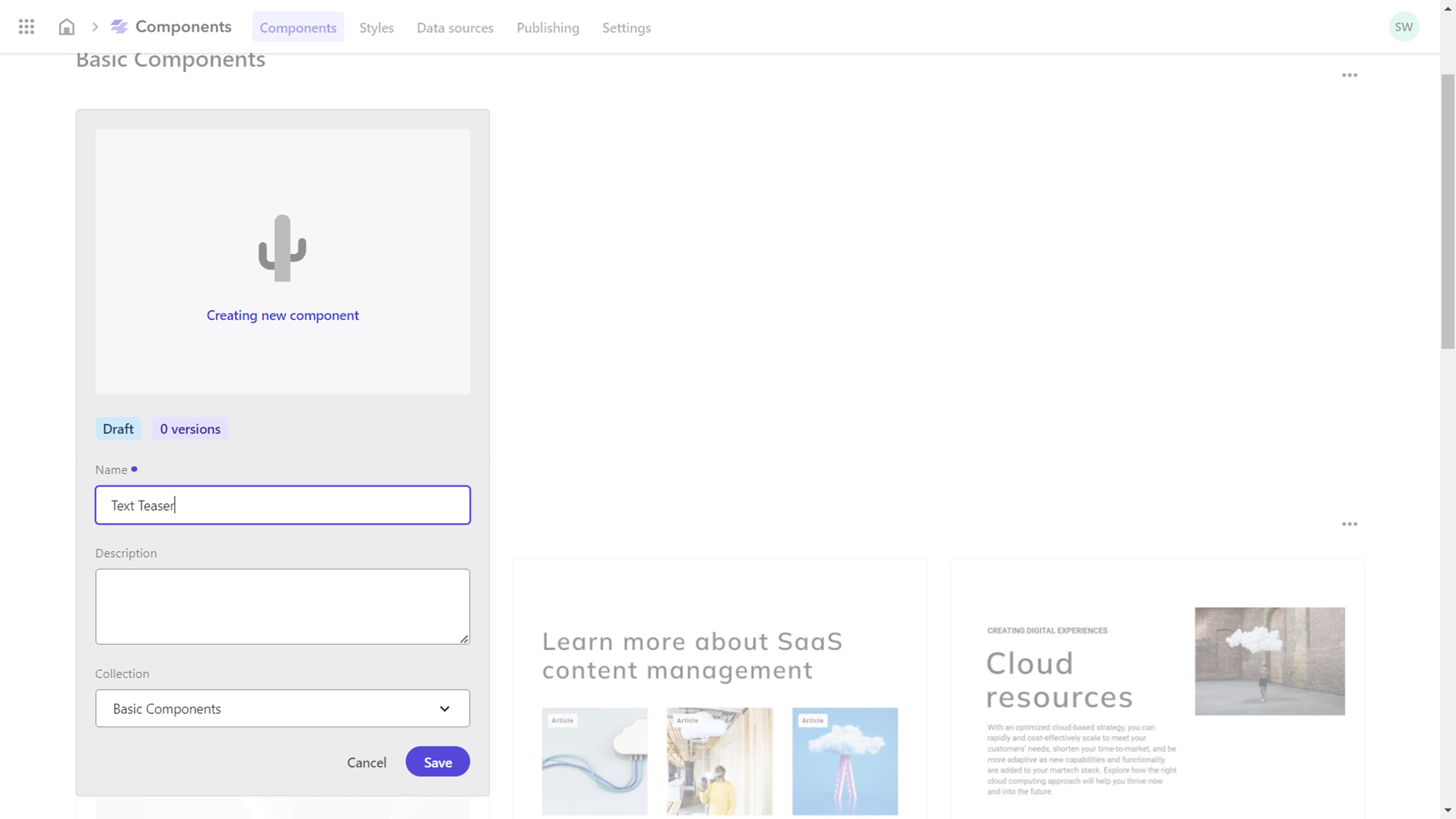 Tutorial: Create your first XM Cloud no-code component